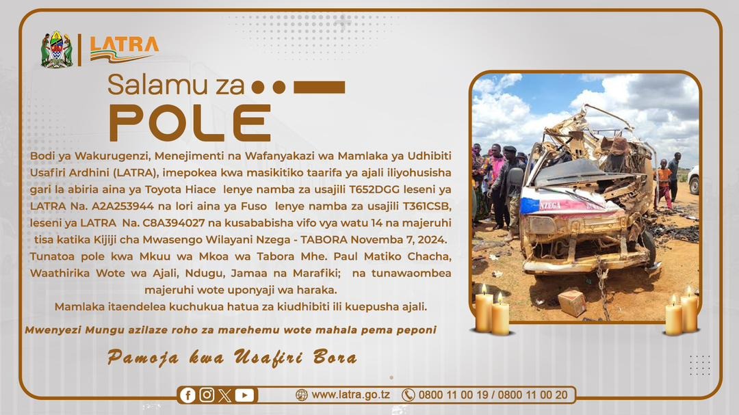 LATRA | Mamlaka ya Udhibiti Usafiri Ardhini - Mwanzo